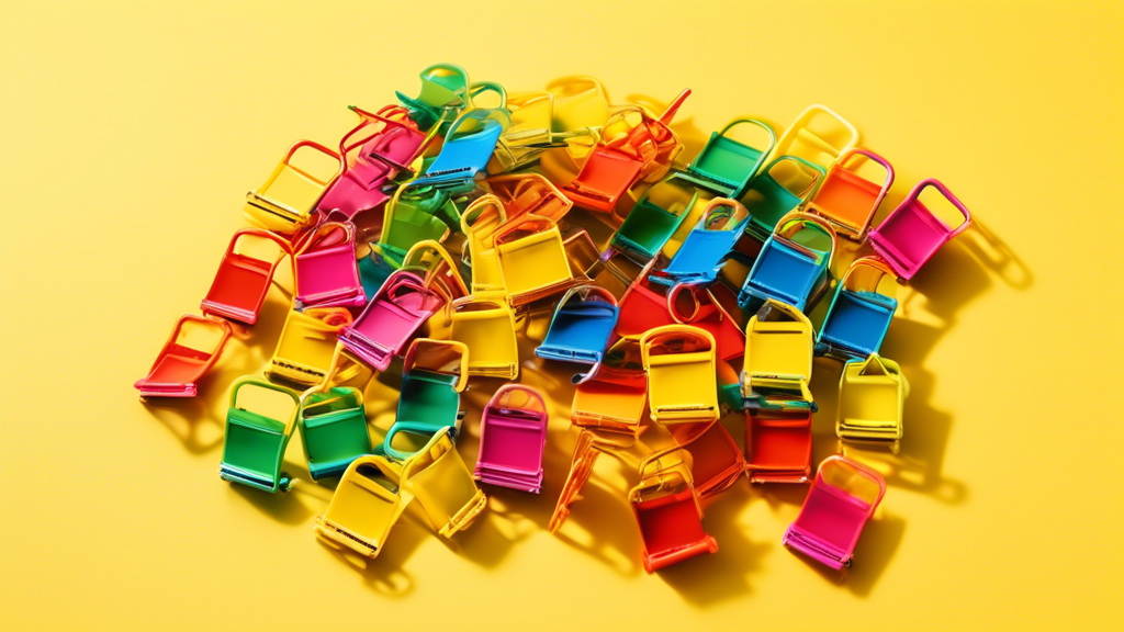 Colorful Binder Clips – Pikadeo
