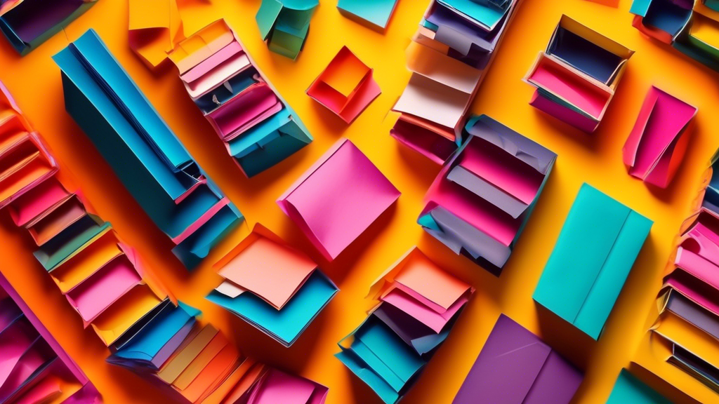 Colorful Organization with Paper – Pikadeo